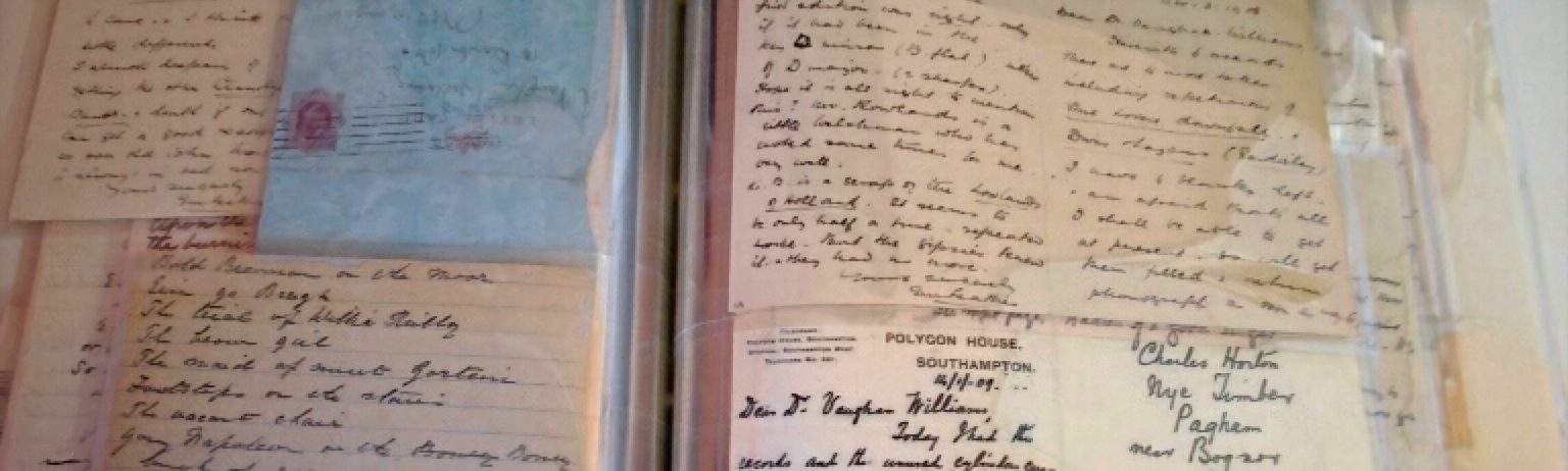 RVW's Letters - Vaughan Williams Foundation