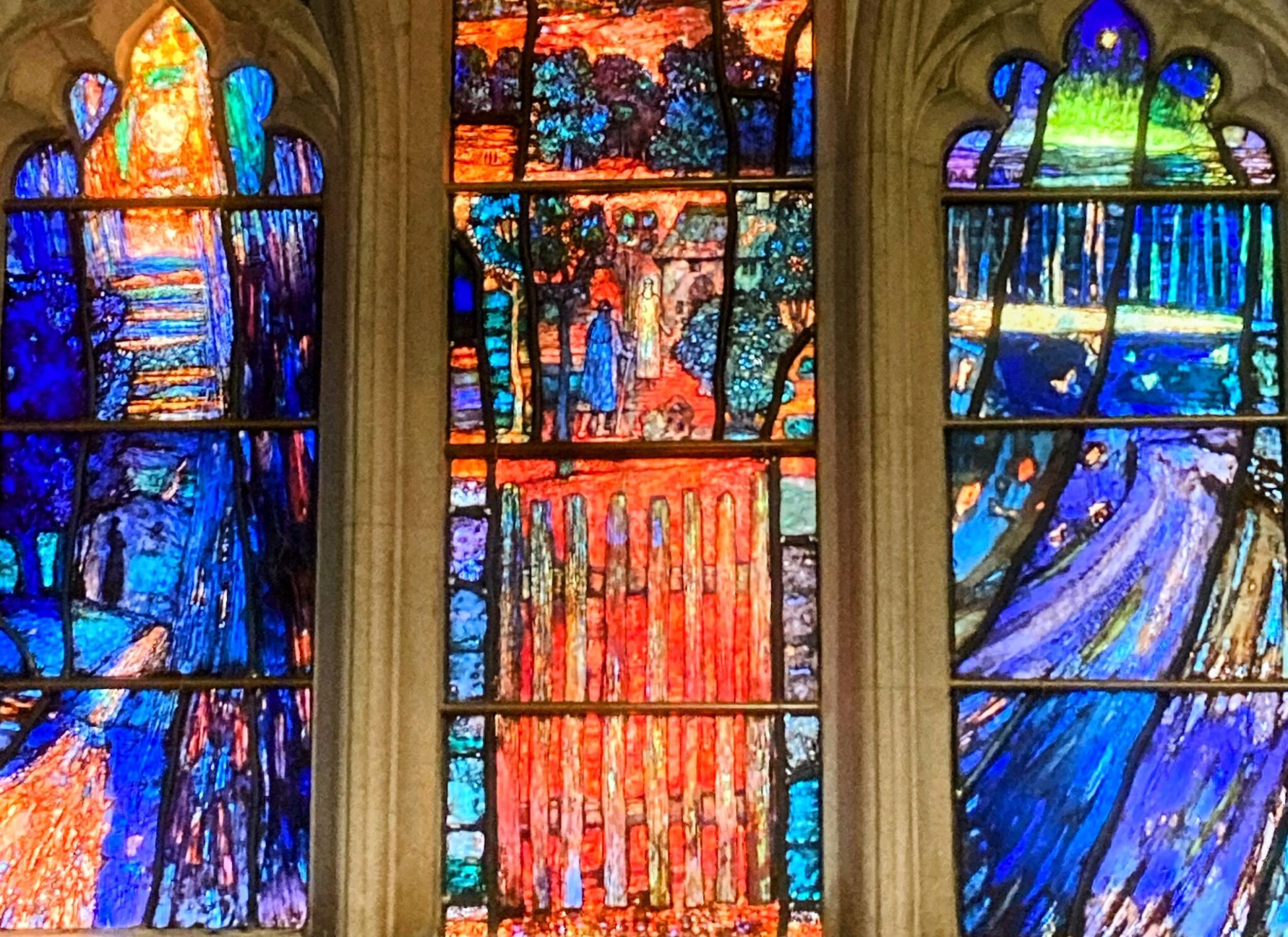 Down Ampney Stained Glass Window Unveiled